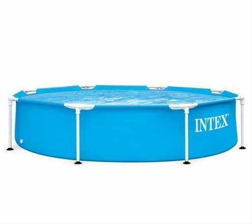 Каркасный бассейн intex 244х51см