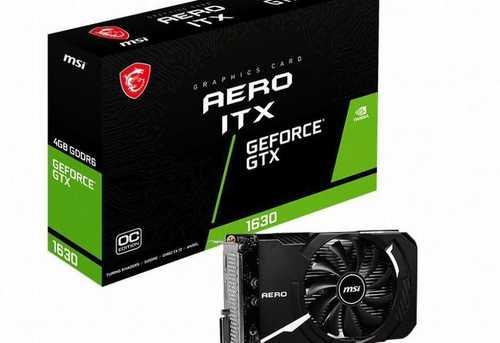 Видеокарта MSI GeForce GTX 1630 aero ITX OC, 4 гб