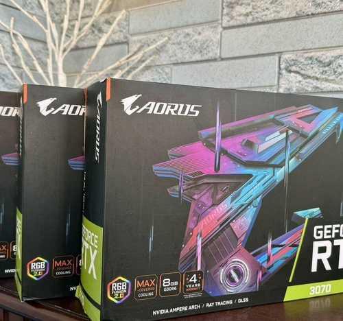 Видеокарта Rtx 3070 8GB Gigabyte Aorus Master