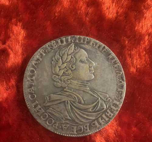 Старинная монета 1719 года