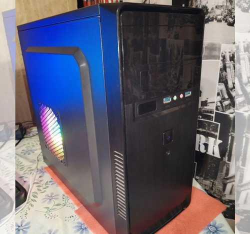 Игровой ПК, Core i3-7100, GeForce GTX 1650 4 ГБ, RAM 12 ГБ