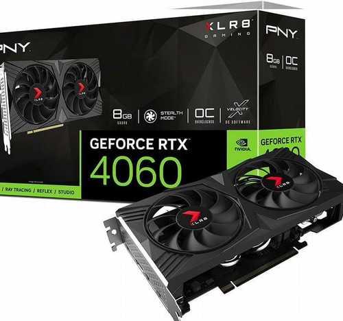 Видеокарта PNY geforce rtx 4060 ti Verto OC 8gb gd