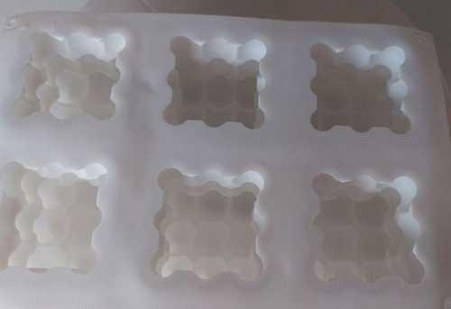 Силиконовая форма молд воздушные кубики