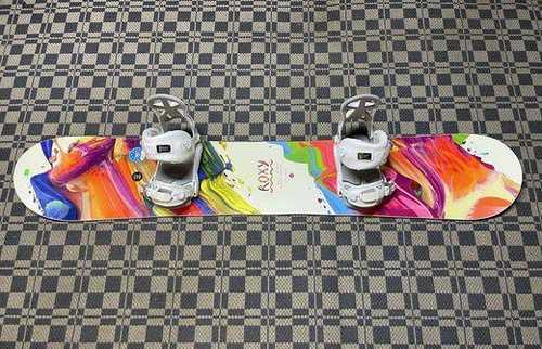 Женский сноуборд комплект Roxy Ally Btx - 147