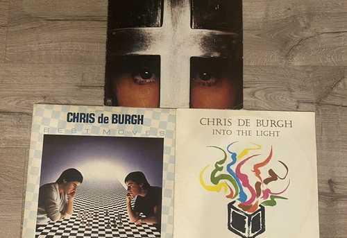 Chris de burgh пластинки 3 шт. одним лотом