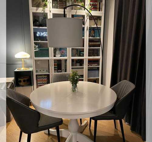 Стол обеденный раздвижной IKEA Ingatorp