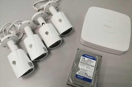 Камера Видеонаблюдения IP 1080P 4 шт