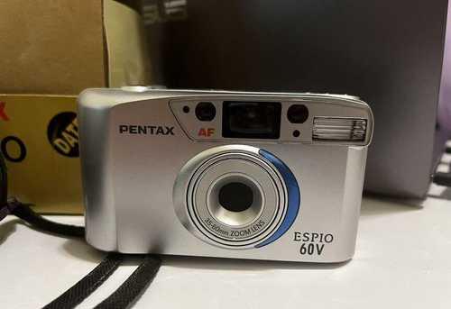 Плёночный фотоаппарат Pentax espio 60v