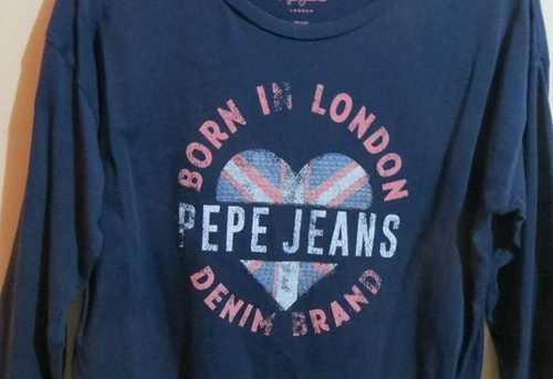 Лонгслив Pepe Jeans Born in London Denim Brand 140