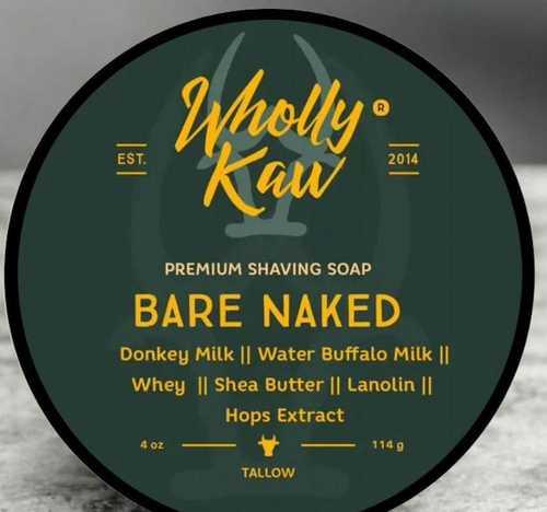Мыло для бритья Wholly Kaw Bare Naked