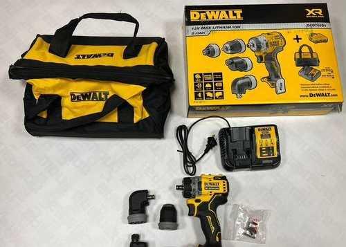 Дрель-шуруповерт dewalt DCD 703 12В XR + 4-е насад