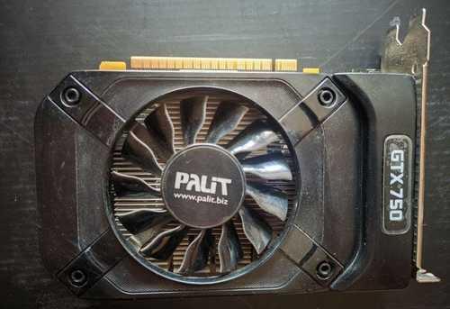 Palit GeForce GTX 750 1020Mhz PCI-E 3.0 2048Mb