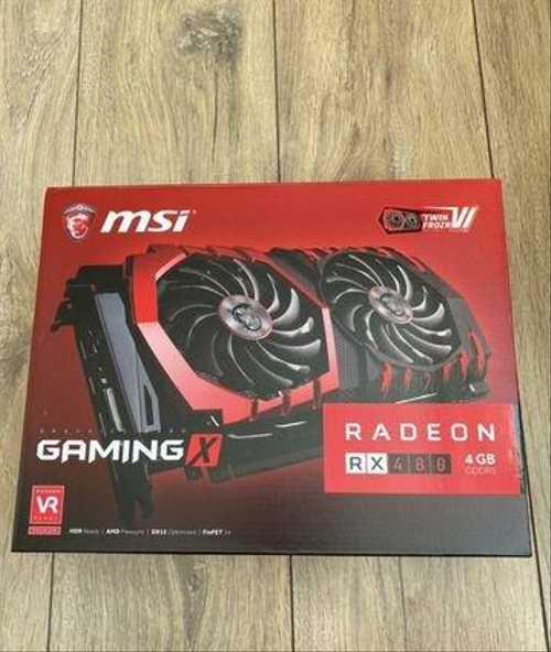 Видеокарта Msi Radeon Rx480 4Gb