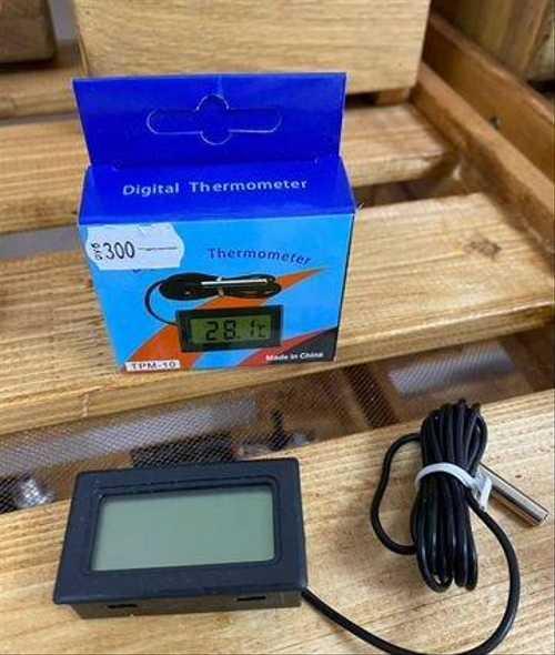 Цифровой электронный термометр с выносным щупом