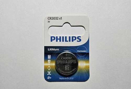 Батарейка Philips CR2032, 11/2028