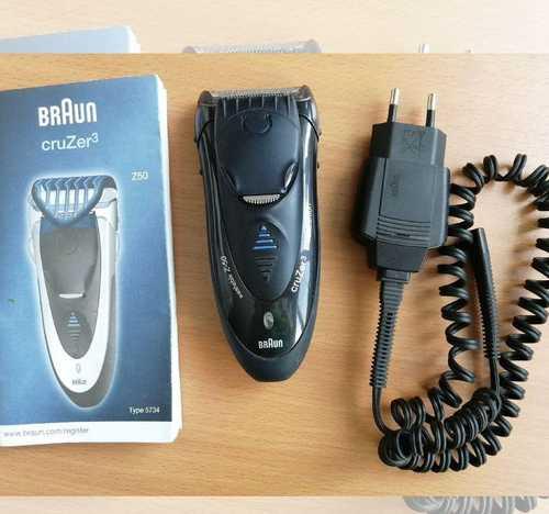 Бритва электрическая Braun cruZer 3 Z50 бу