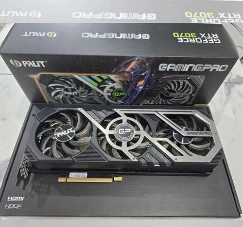 Видеокарта RTX 3070 Palit gaming pro