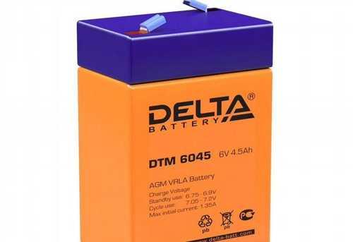 АКБ Delta DTM 6045 6В 4,5А/ч