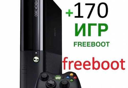 Xbox 360e freeboot,170 игр или обмен на непрошитый