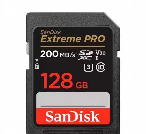Карта памяти SanDisk sdxc 128GB Extreme Pro UHS-I