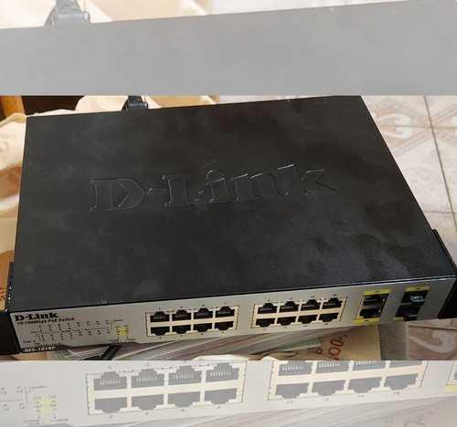 Коммутатор D-Link DES-1018P