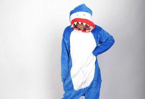 Акула кигуруми пижама костюм акулы