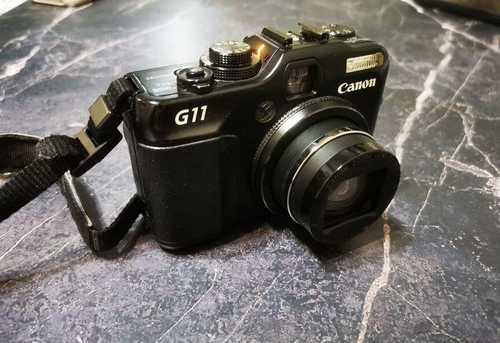 Цифровой фотоаппарат canon PowerShot G11
