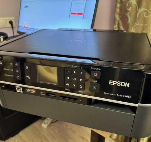 Цветной принтер epson TX 650