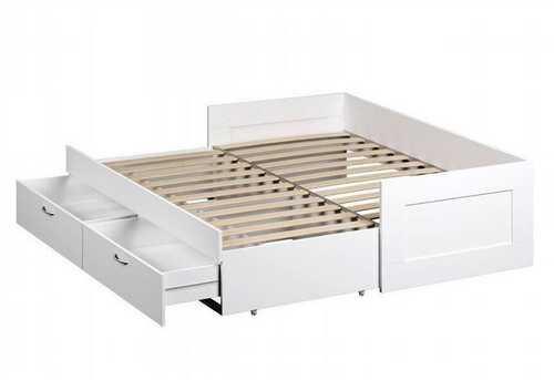 Кровать раздвижная с ящиками IKEA