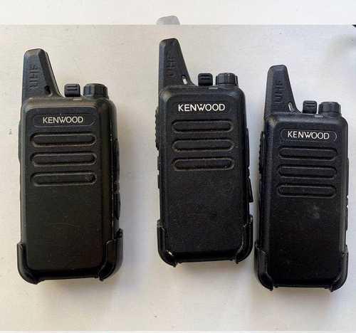 Рация kenwood tk f6 SMART (набор из 3х штук)