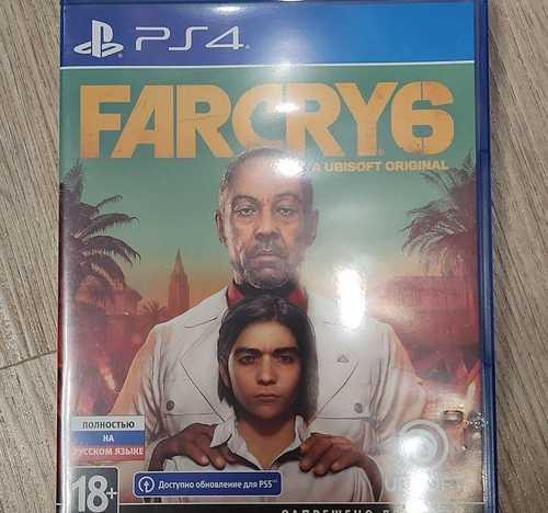 Диски на ps4 Far cry 6