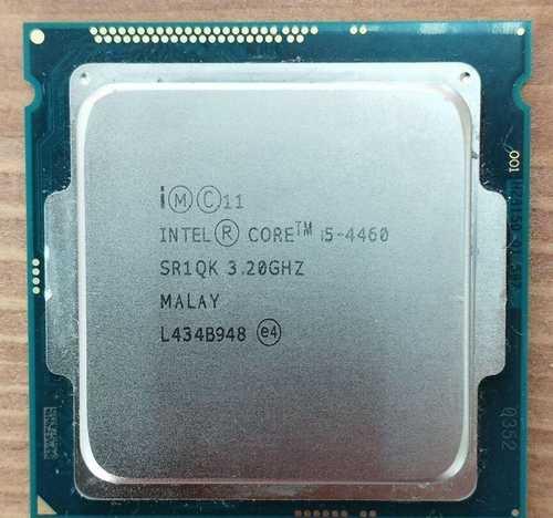 Процессор intel core i5 4460