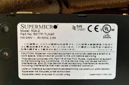 Supermicro 504-2