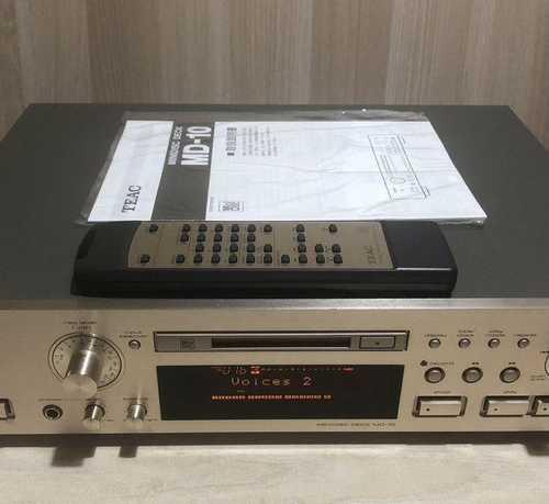 Teac MD-10 топовая Hi-Fi минидисковая дека