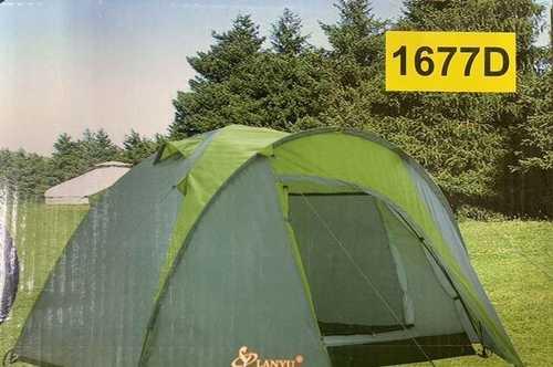 Палатка туристическая 4 местная 1677Д