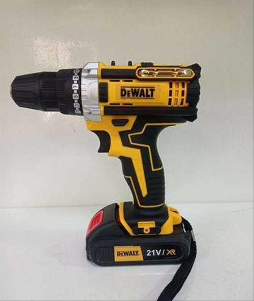 Аккумуляторная дрель Dewalt 21V
