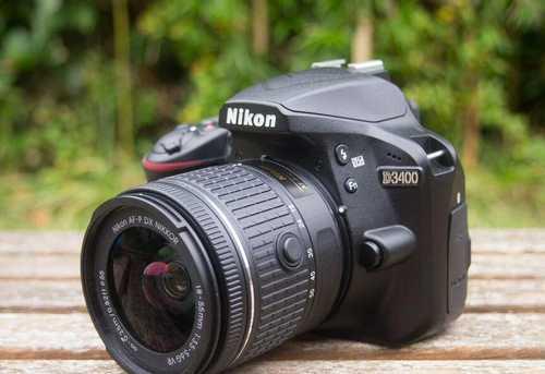 Nikon d3400 kit 18-55mm