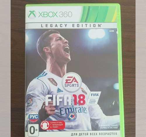 FIFA 18 Legacy edition для xbox 360