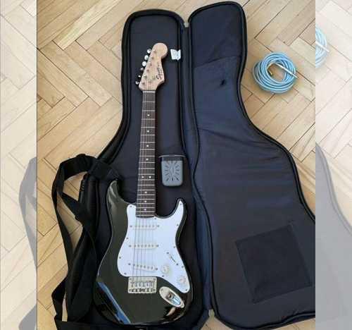 Электрогитара Fender squier stratocaster mini