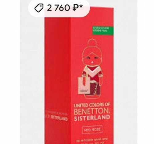 Туалетная вода женская United Colors of Benetton