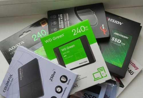 SSD Kingston, Apacer, WD от 120 до 240Гб