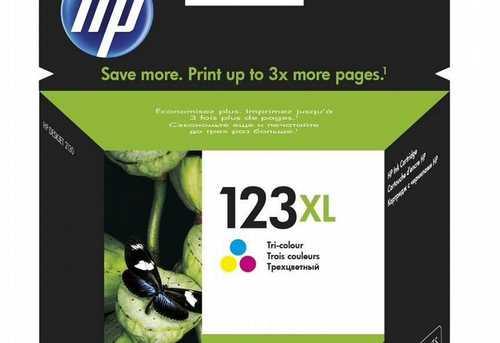 Картридж HP 123 XL Трехцветный