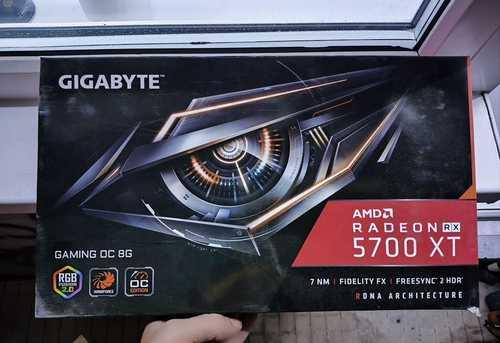 Gigabyte Radeon RX 5700XT gaming oc 8gb