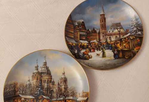 Германия. Рождественские коллекционные тарелки