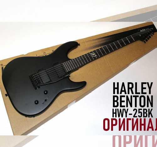 Новая Электрогитара Harley Benton HWY-25BKS