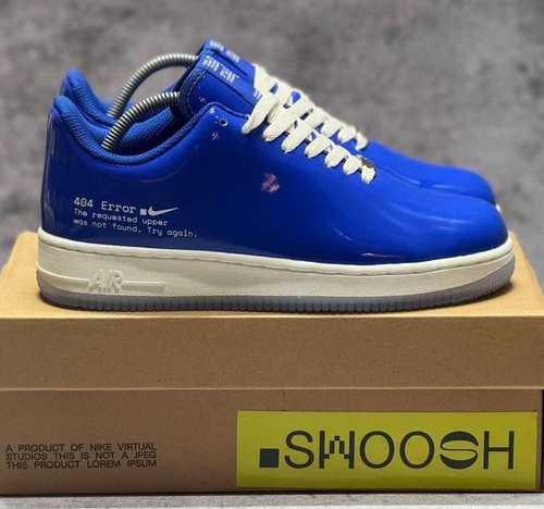 Кроссовки Swoosh x Nike Air Force 1 зимние (Арт.32978)