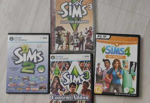 Компьютерная игра The Sims 2;3;4