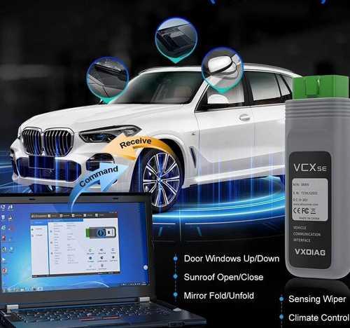 BMW Адаптер для диагностики vxdiag doip