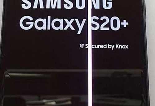 Дисплей Samsung Galaxy S20+ битый с полосой