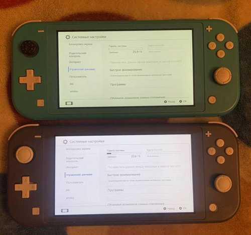 Nintendo switch lite 2шт